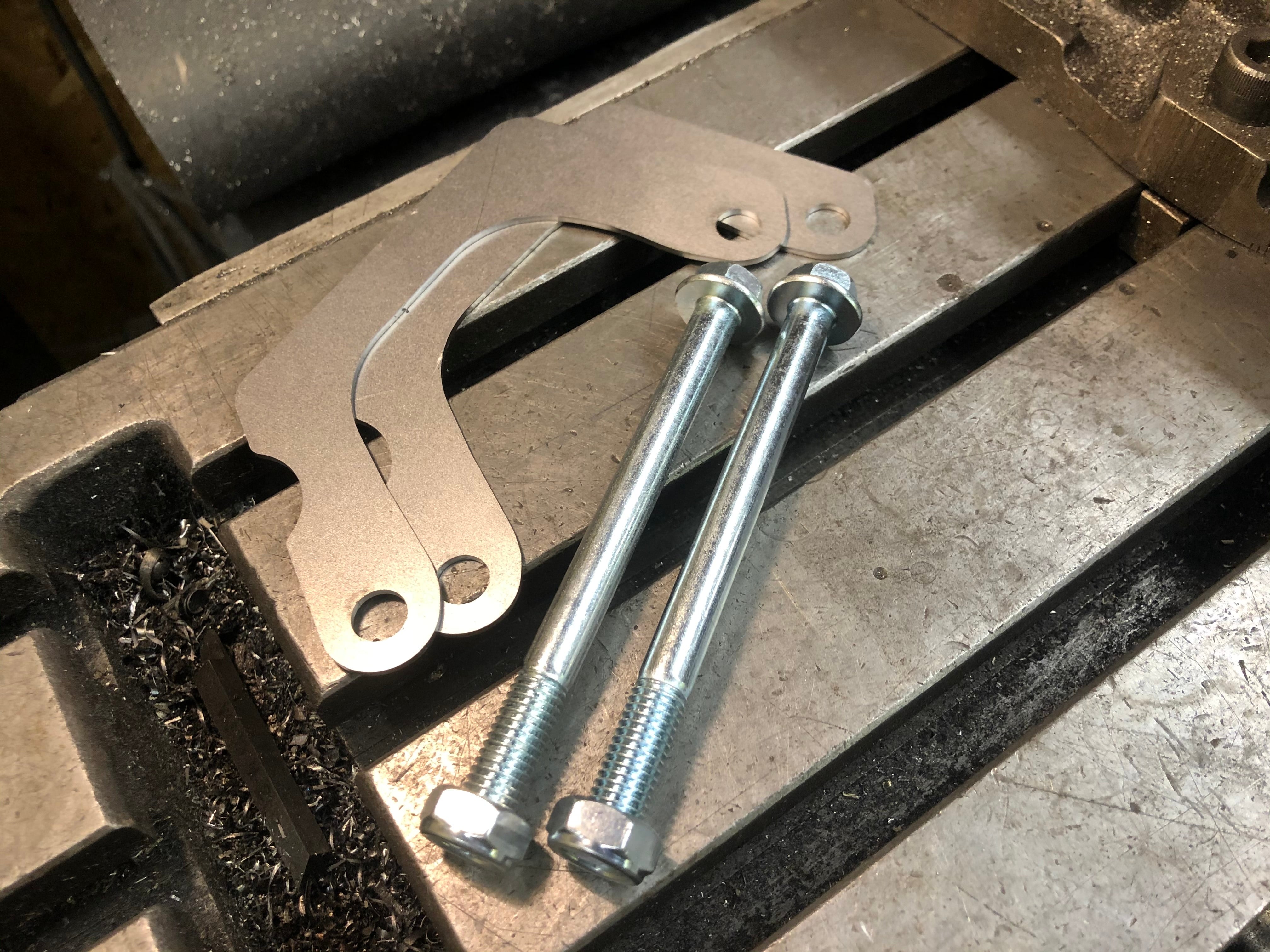 CRF110 Frame Gusset Kit - weld on frame brace – Kinetic MX